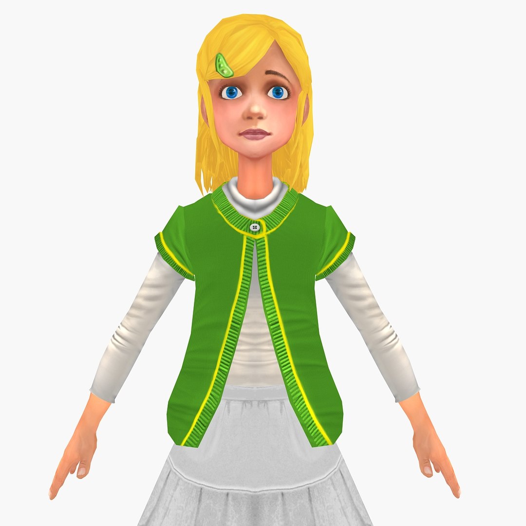 Max Girl Cartoon