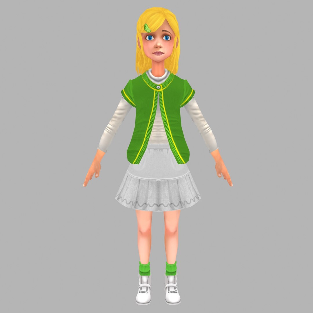 Max Girl Cartoon