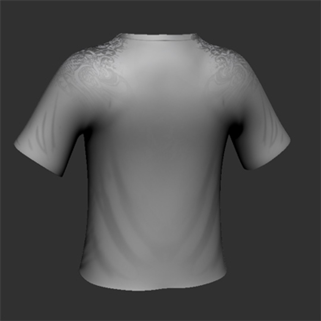 3d model shirt design