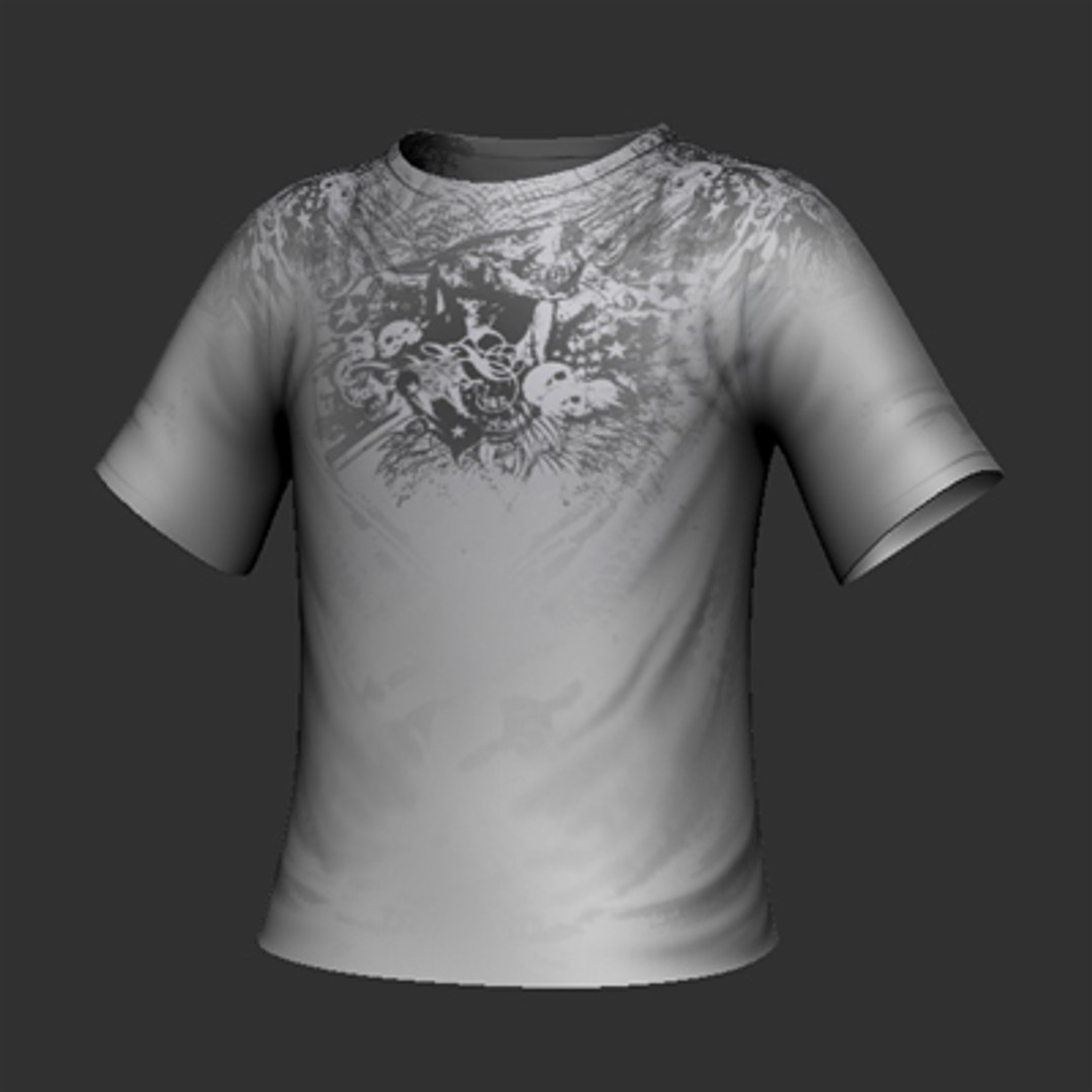 3d model shirt design