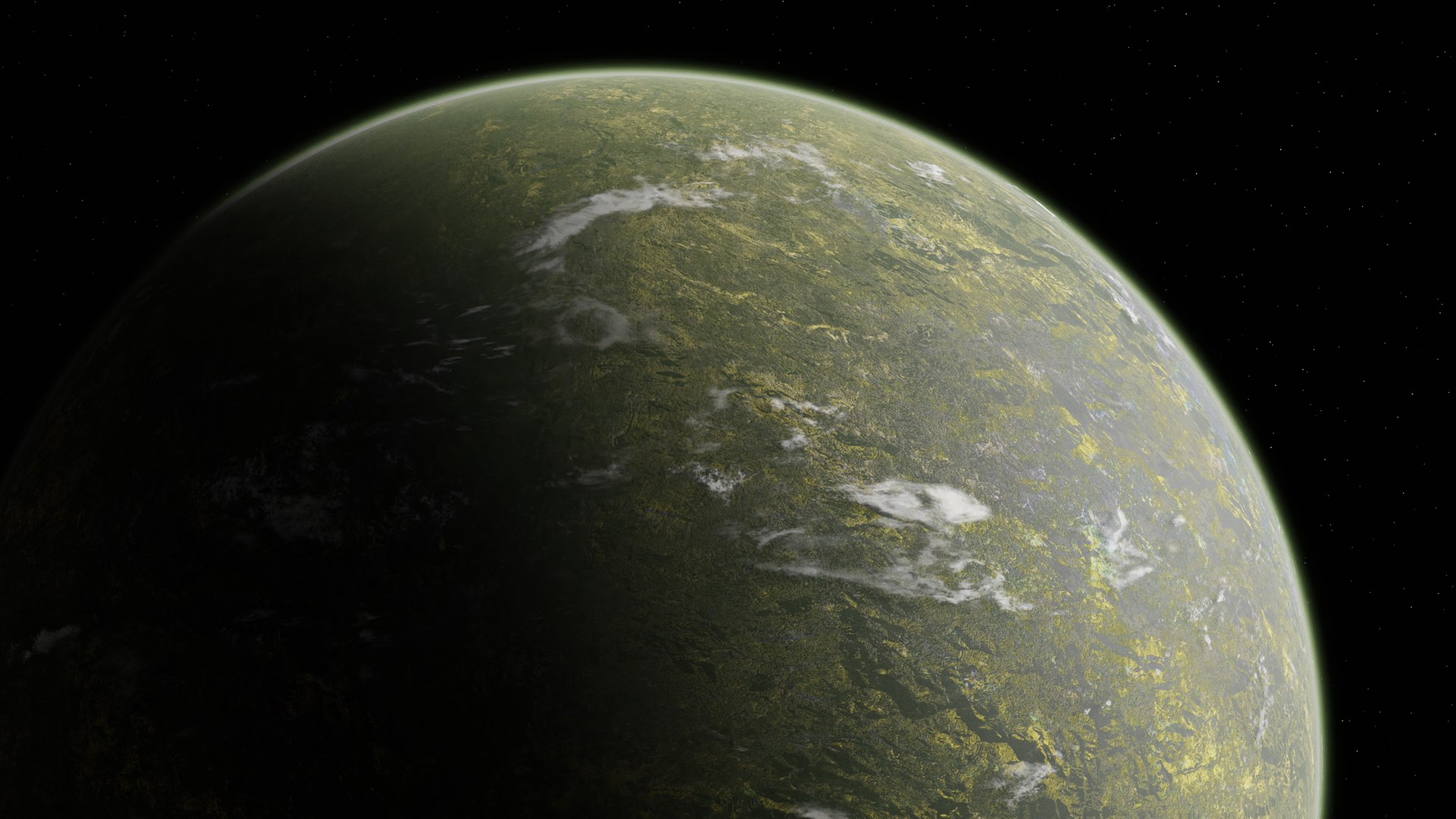 3D 8K Alien Radioactive Planet 8 - TurboSquid 1930982