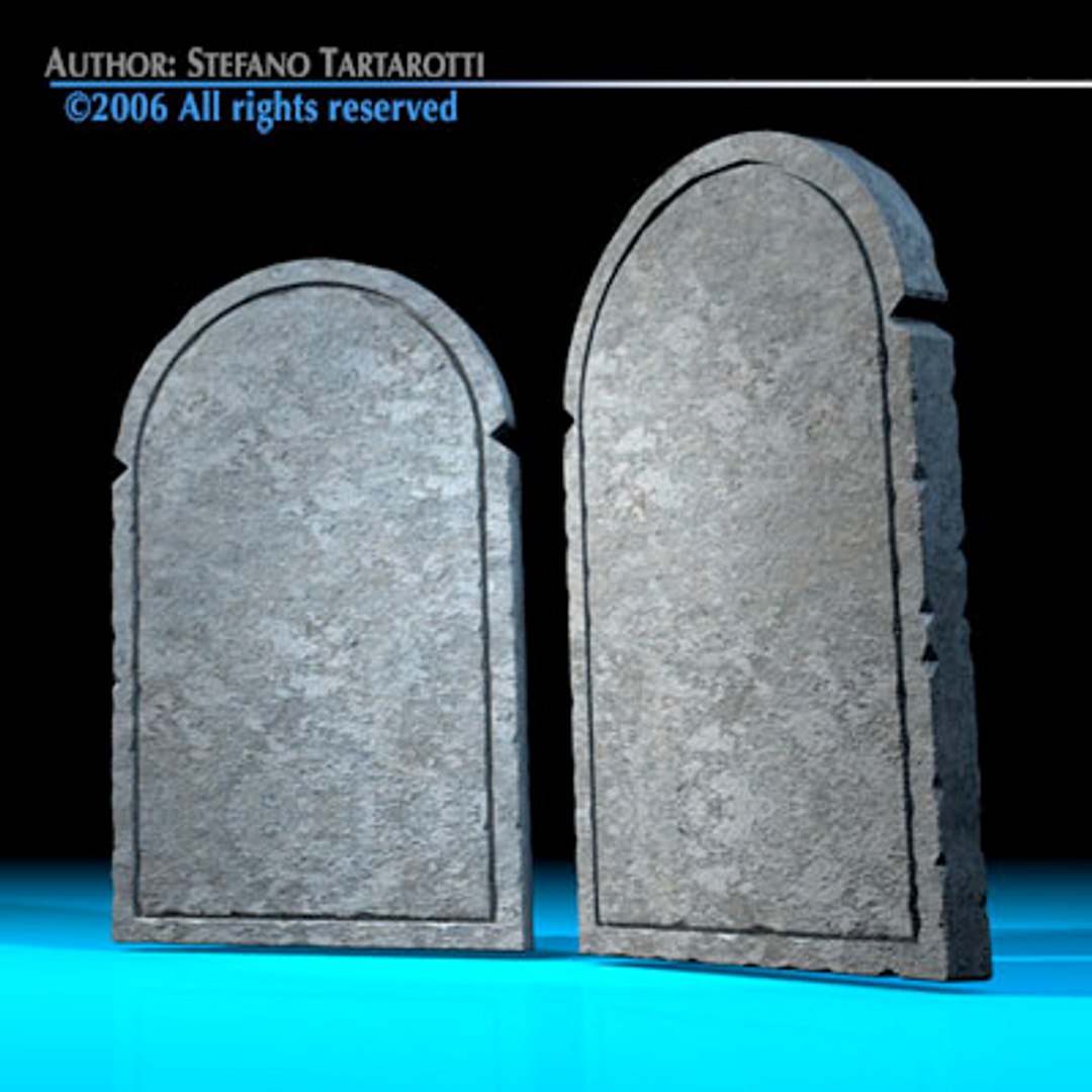 Stone Tablets C4d