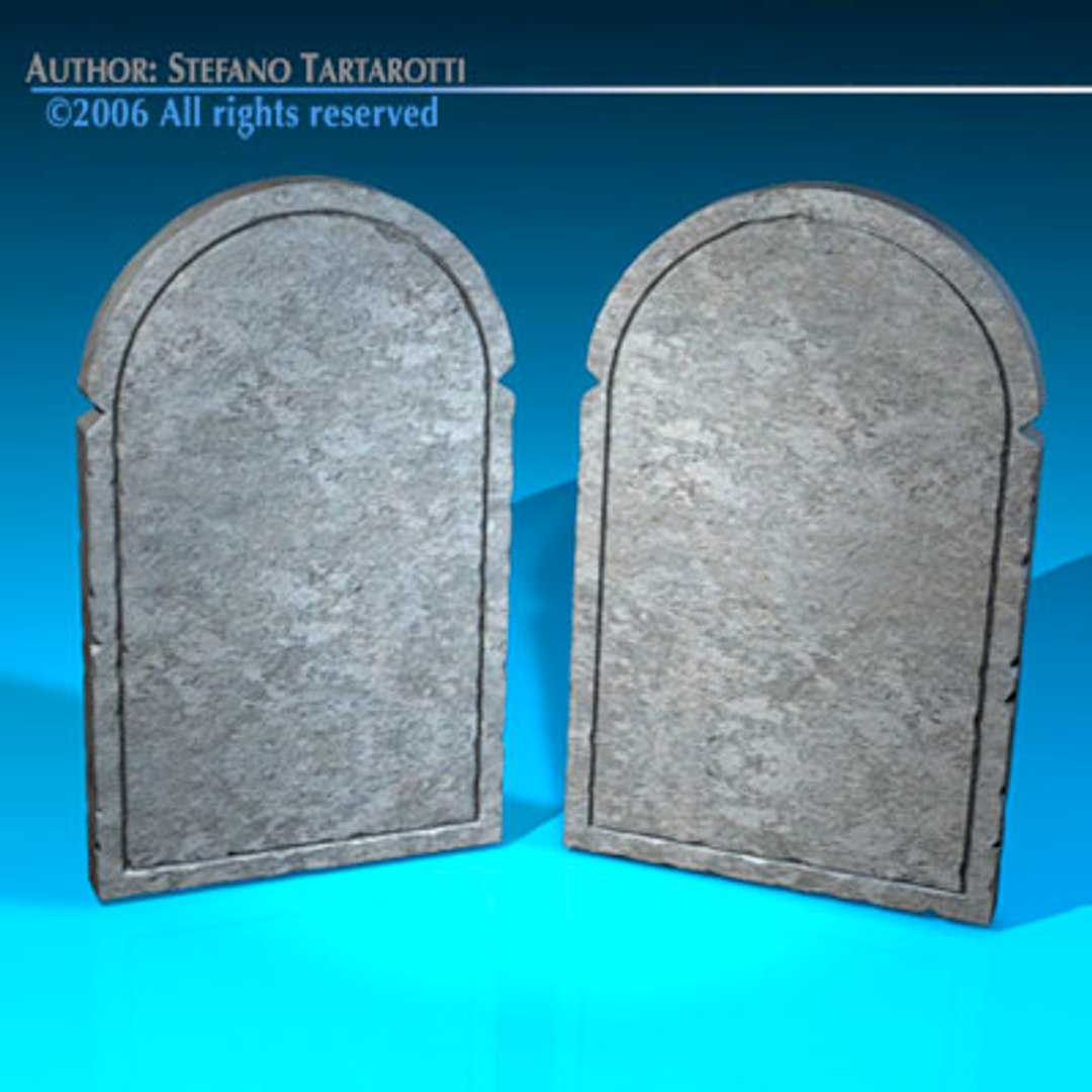 Stone Tablets C4d