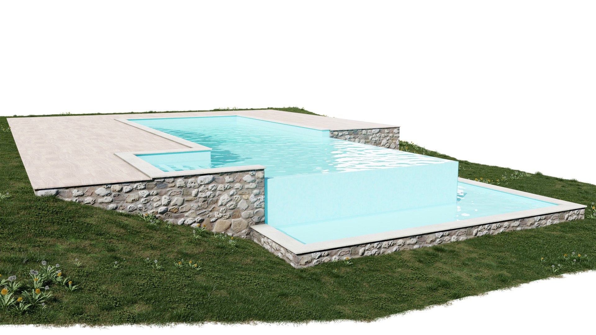 3D Swimming Pool - TurboSquid 2126565