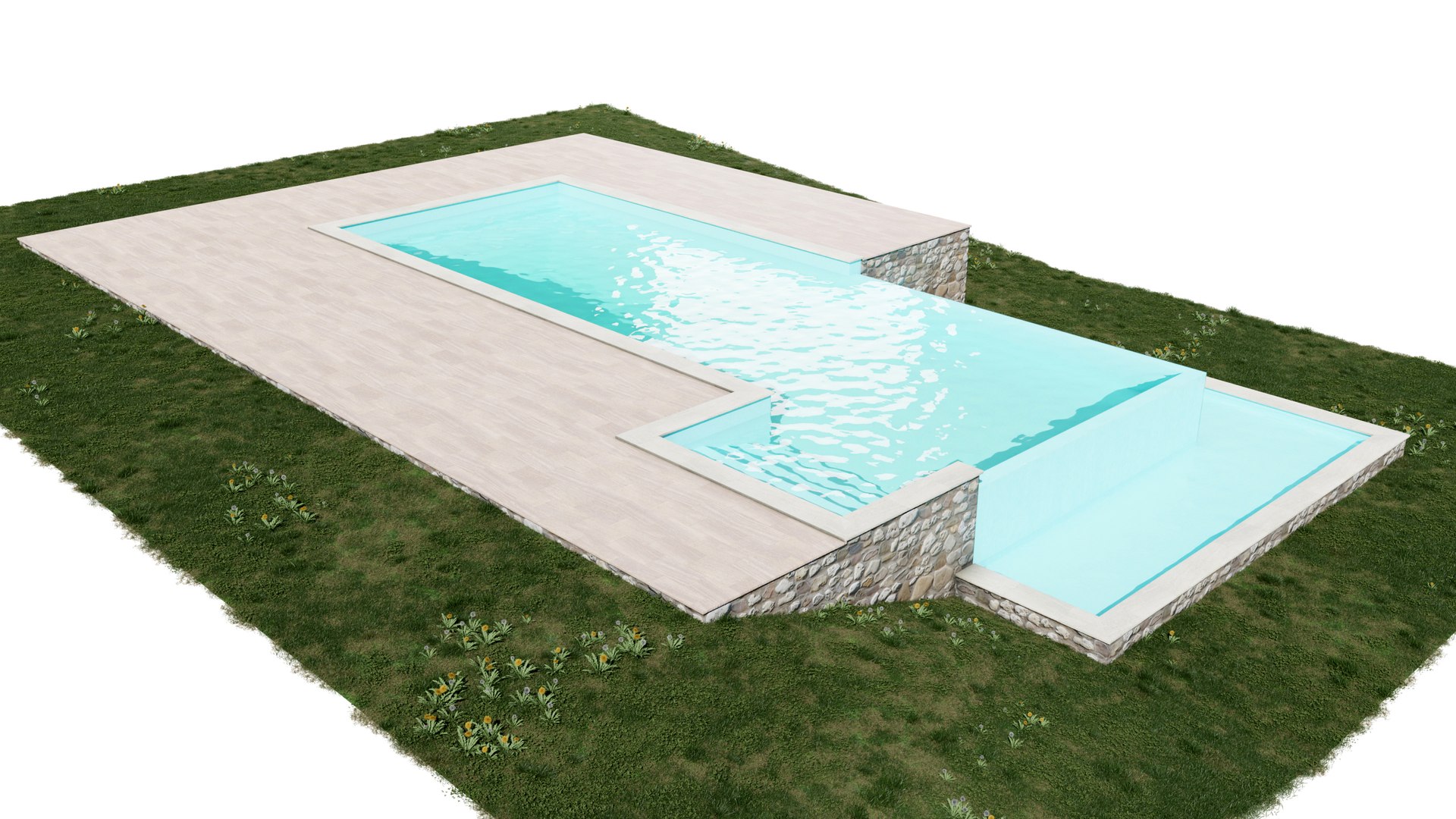 3D Swimming Pool - TurboSquid 2126565