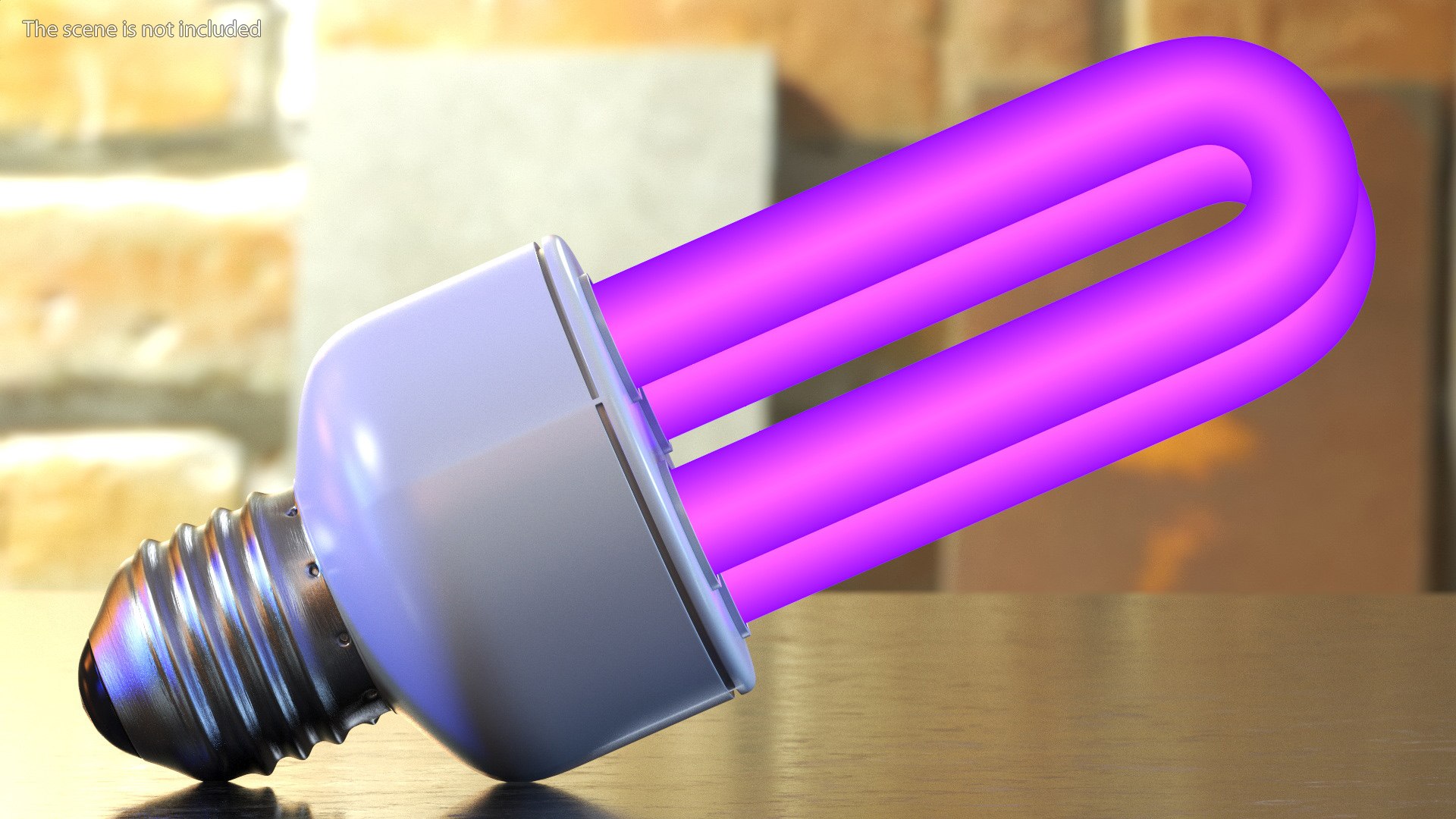 Ultraviolet Light Bulb Lamp Fluorescent 3D Model - TurboSquid 2131779
