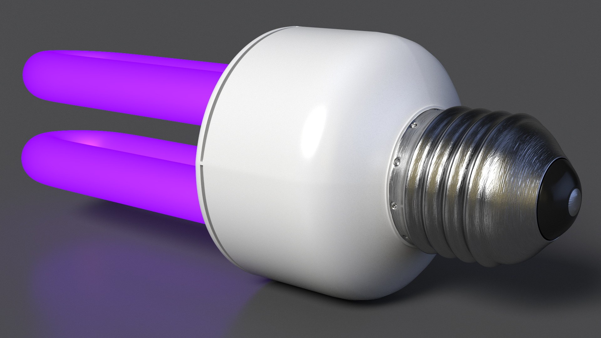 Ultraviolet Light Bulb Lamp Fluorescent 3D Model - TurboSquid 2131779