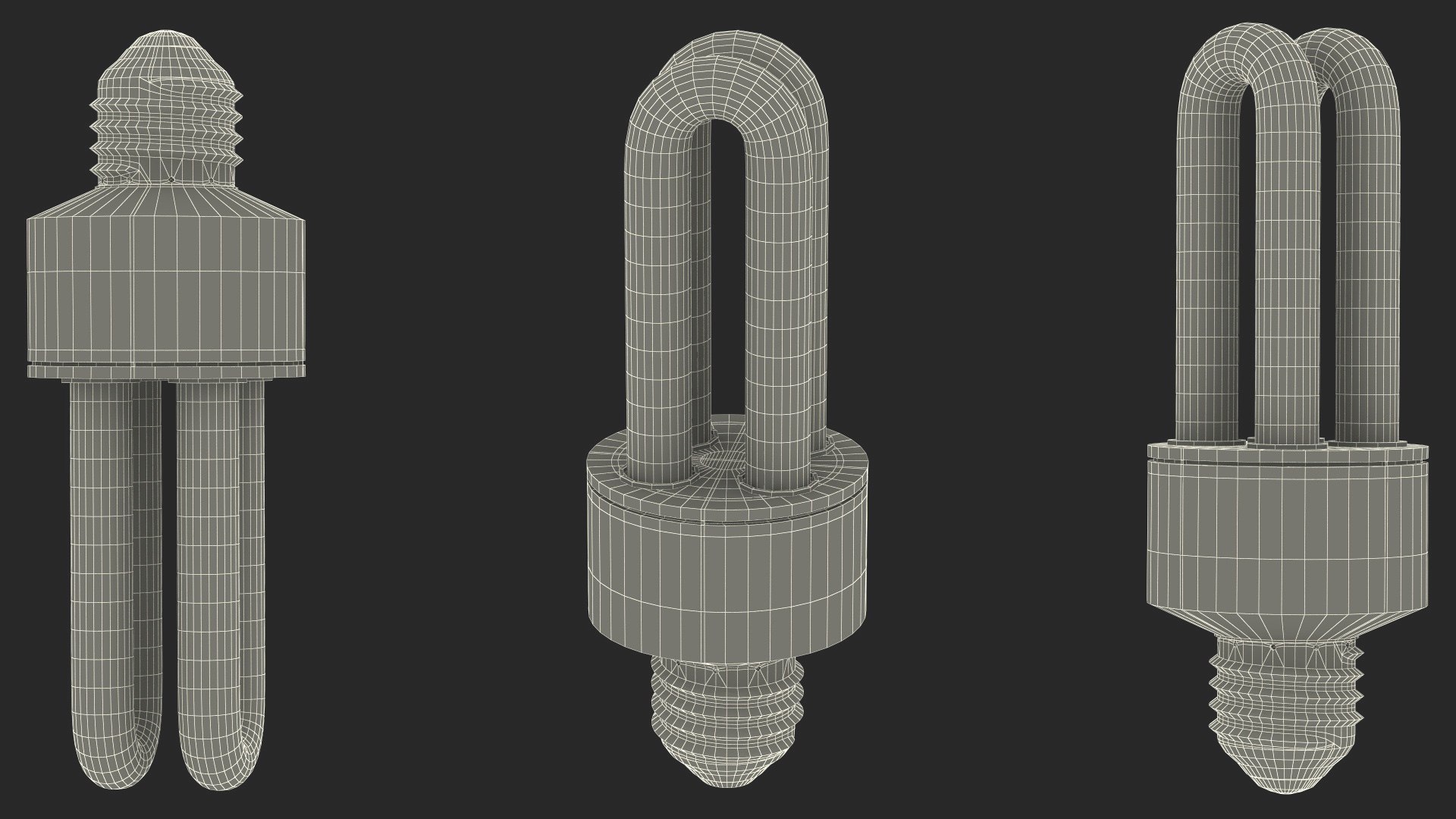 Ultraviolet Light Bulb Lamp Fluorescent 3D Model - TurboSquid 2131779
