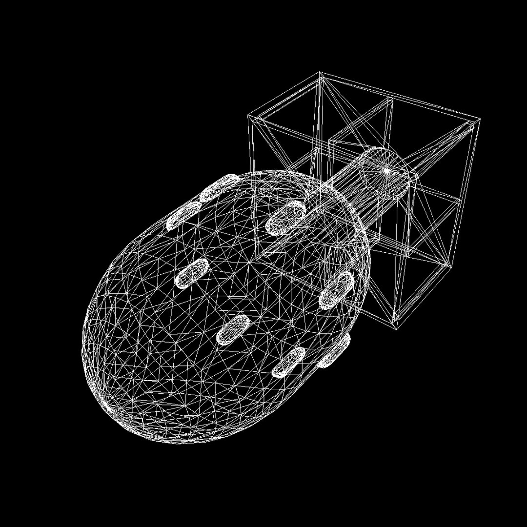 3d Model Bomb Fatboy Scheme