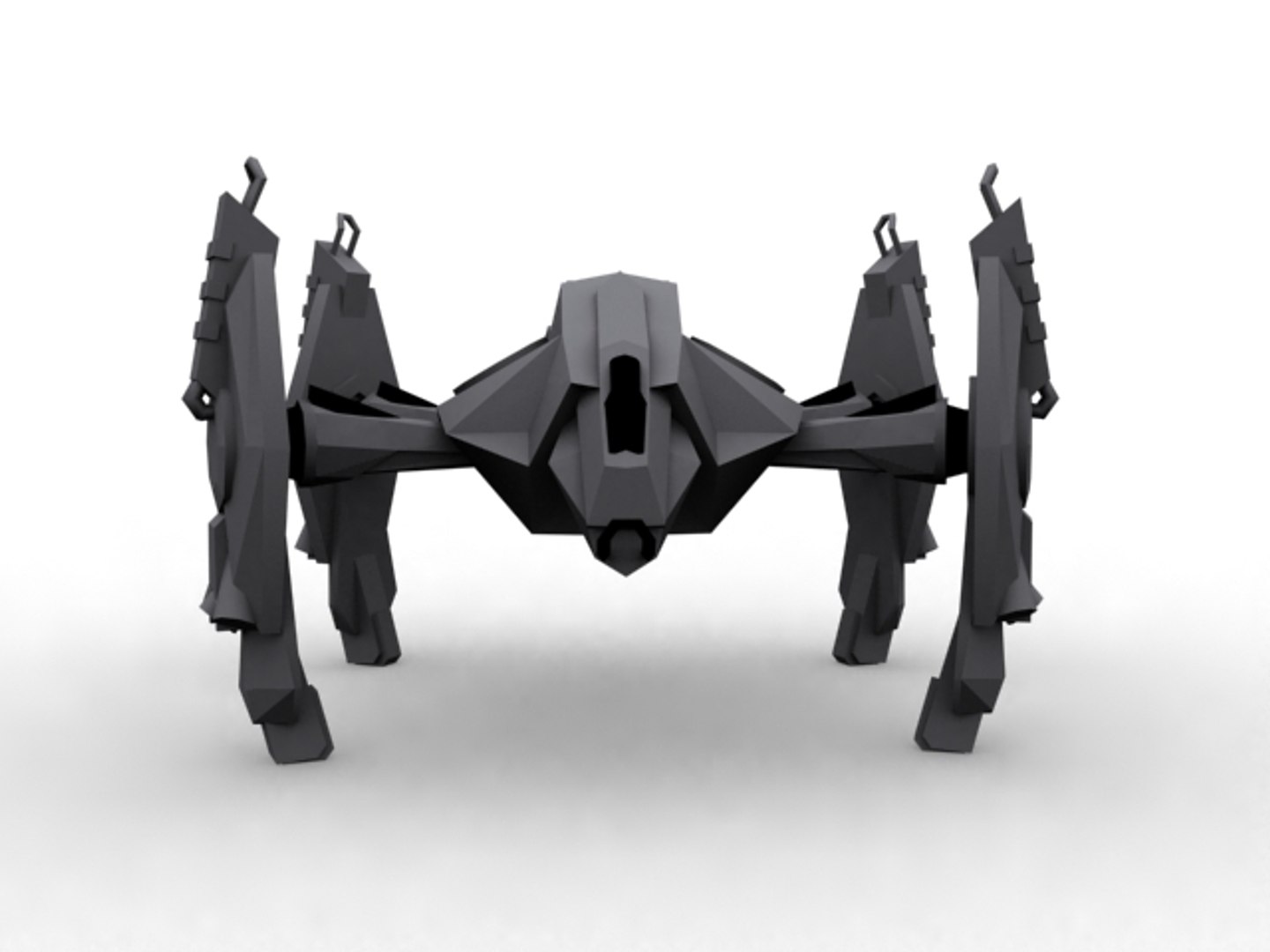 4 Walker Mech 3d Model