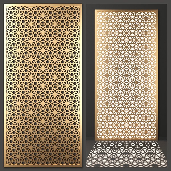 modelo 3d Panel decorativo set 43 - TurboSquid 1500288