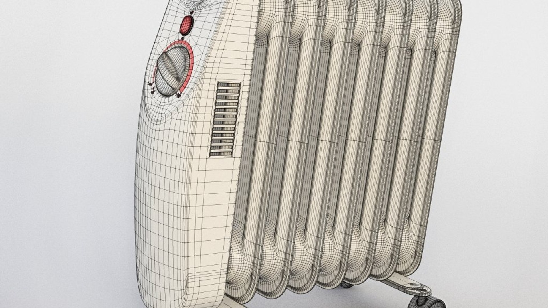 3D Electric Heater Radiator Model - TurboSquid 1527535