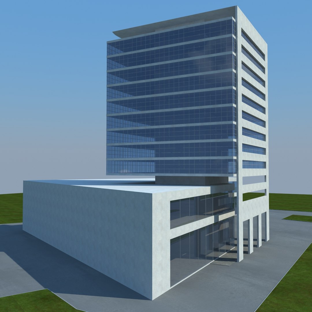3d Model Buildings 2