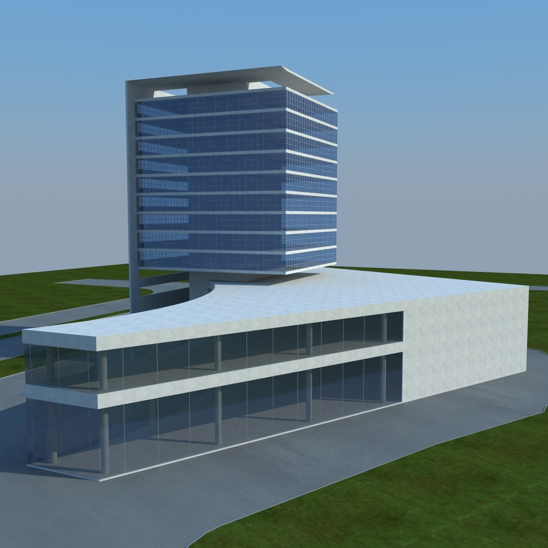 3d Model Buildings 2