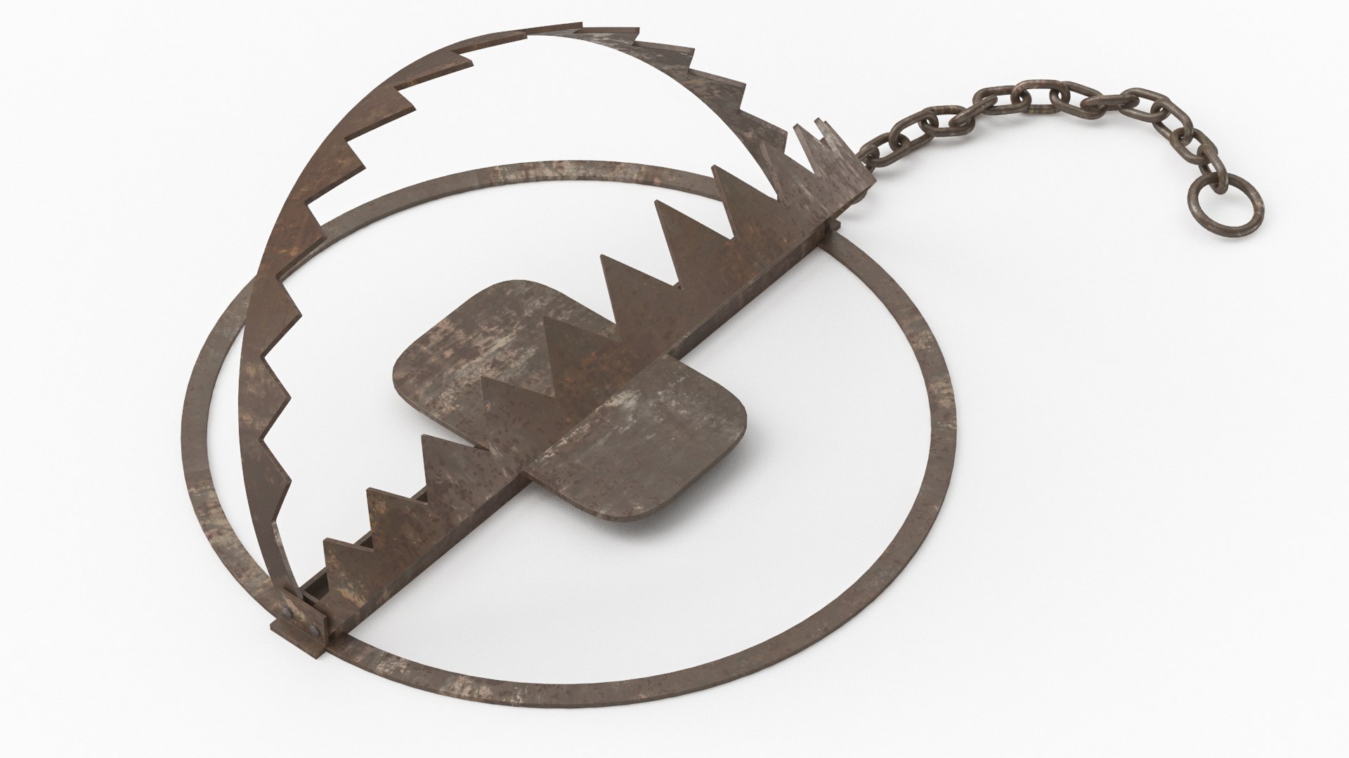 Bear Trap 02 3D Model - TurboSquid 2160680