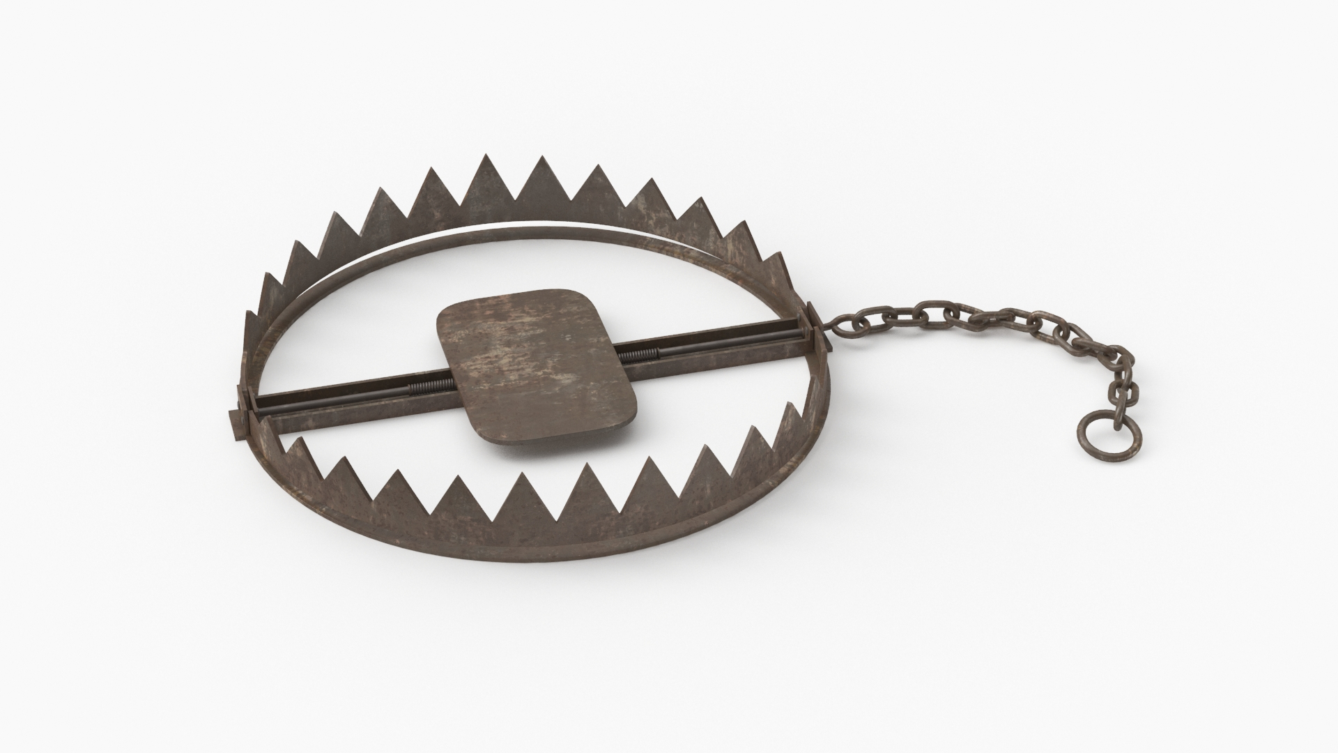 Bear Trap 02 3D Model - TurboSquid 2160680