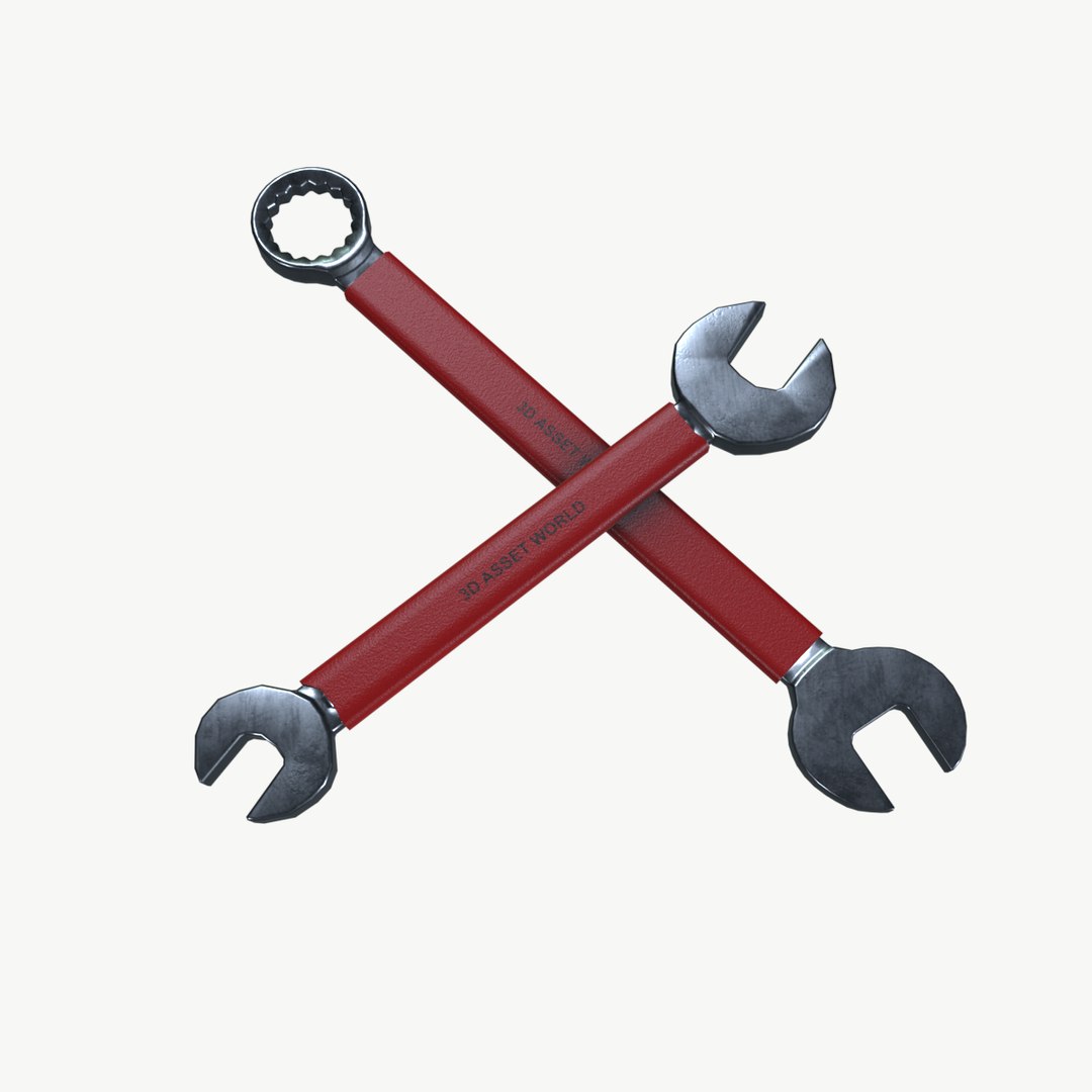 3D Wrencher Model - TurboSquid 2513454