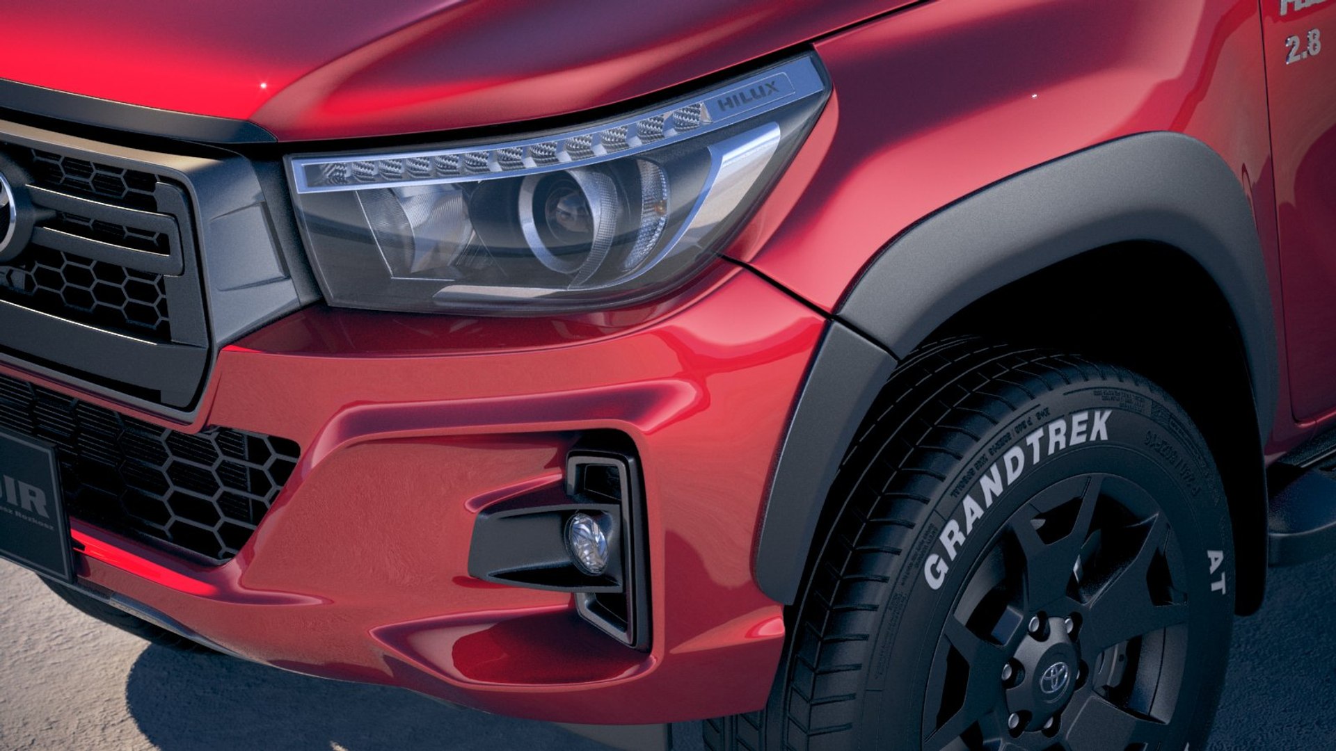 Toyota Hilux Revo 3D - TurboSquid 1262034