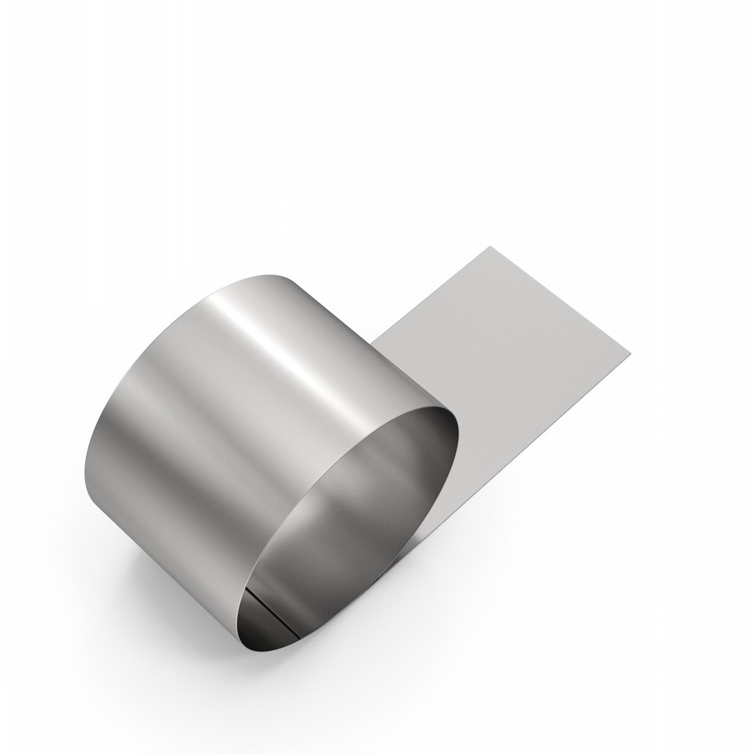 3D Model Steel Roll Sheet - TurboSquid 2249521