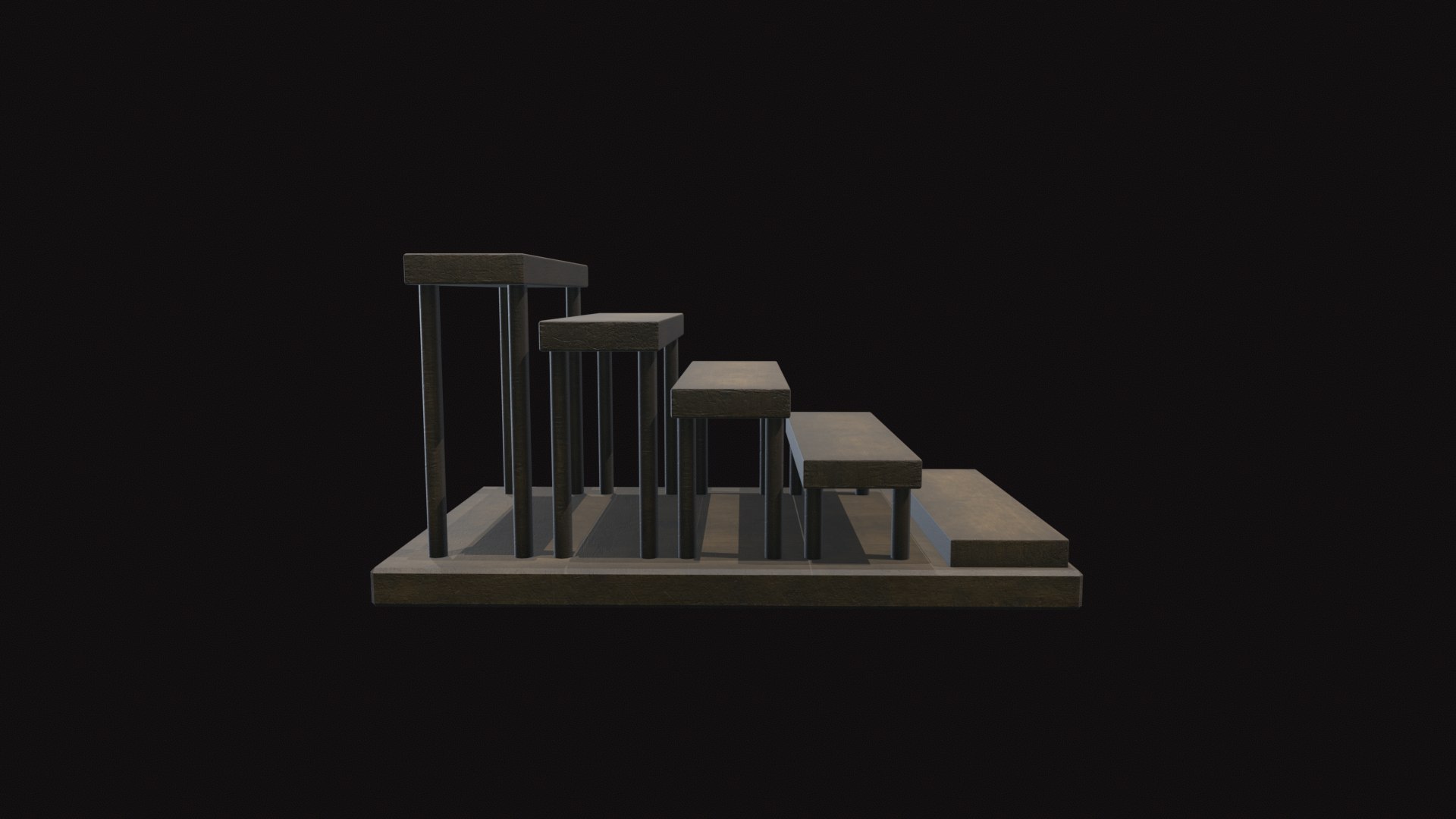 Medieval Jewelry Stand 01 3D Model - TurboSquid 2320464