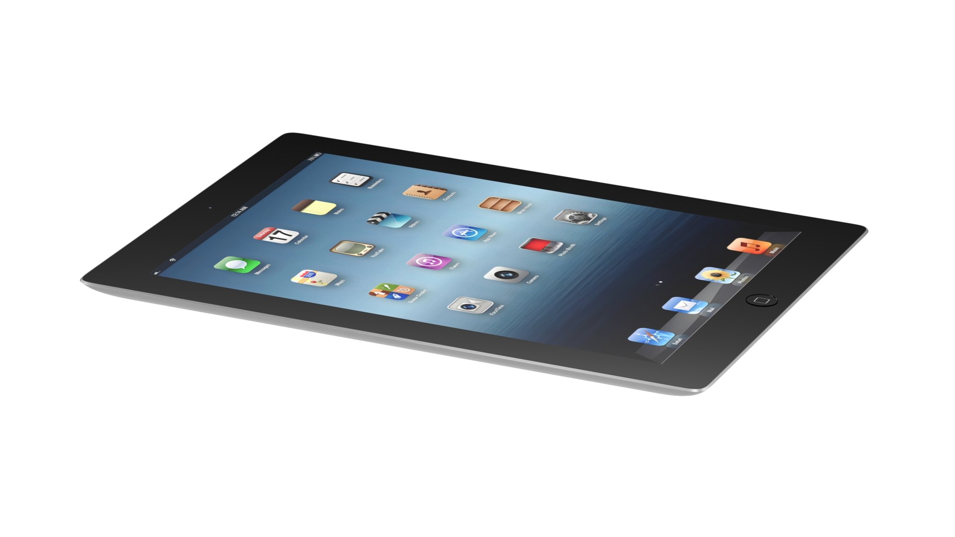 Apple IPad 4 Black 3D Model - TurboSquid 2158101