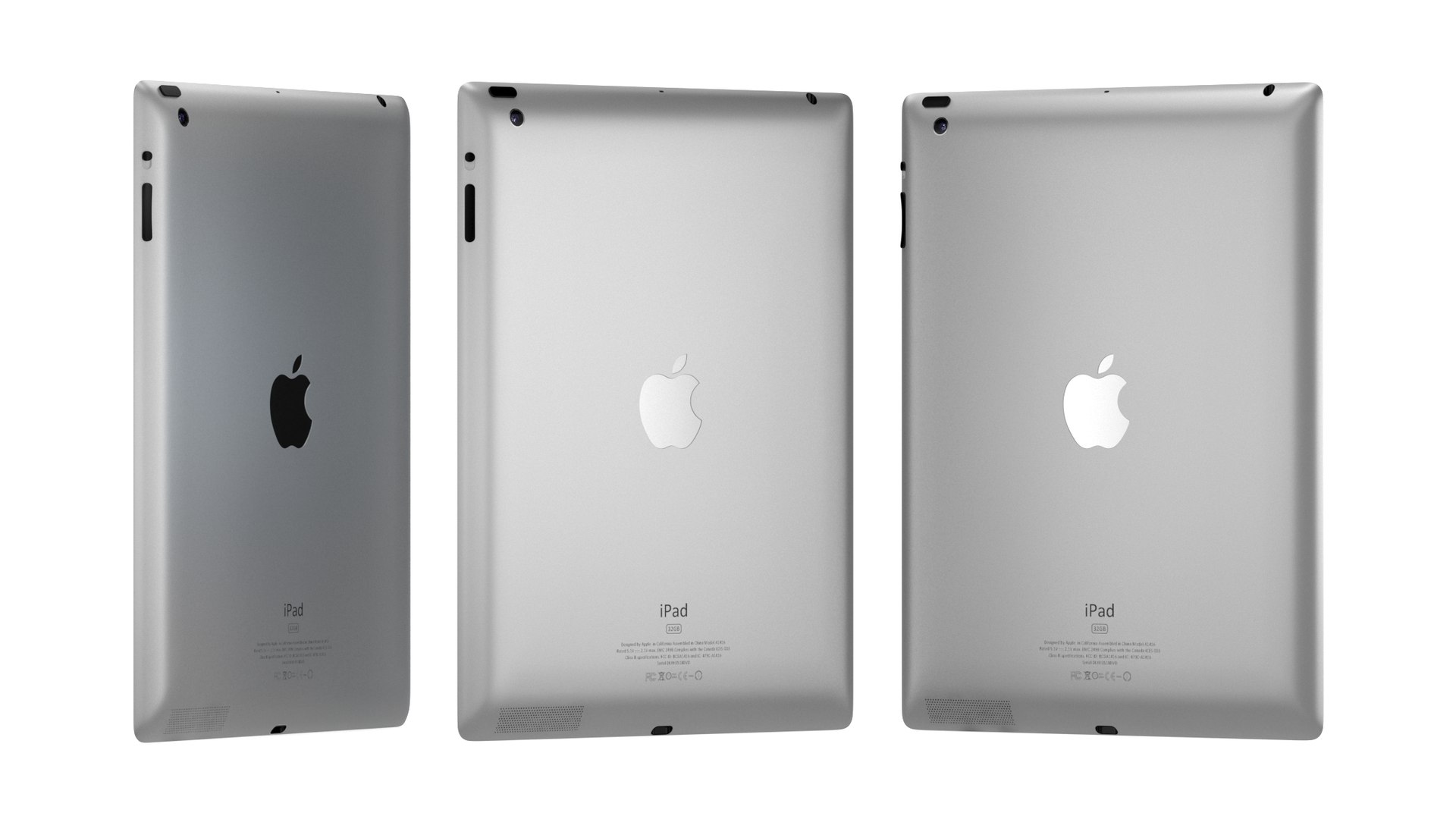 Apple IPad 4 Black 3D Model - TurboSquid 2158101