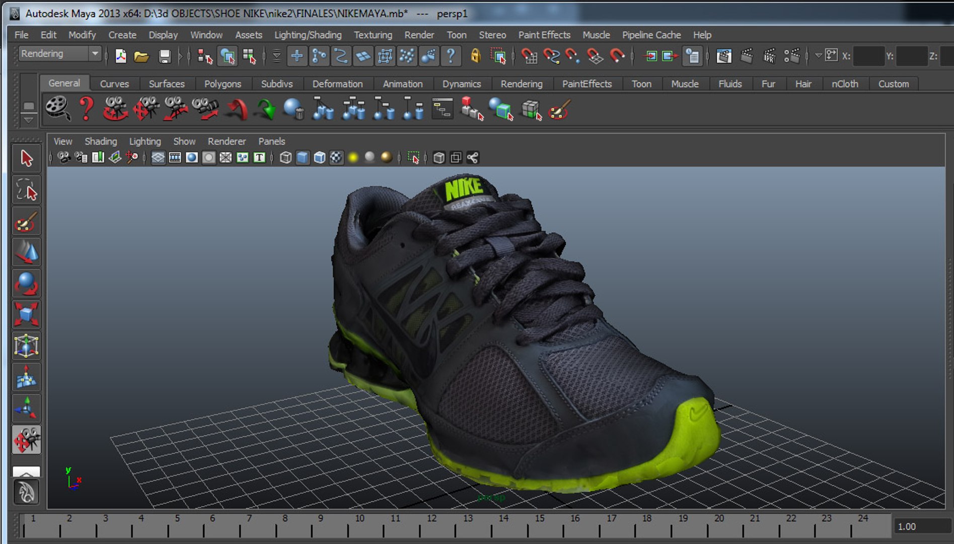 3d Model Trainers Shoes V2 0