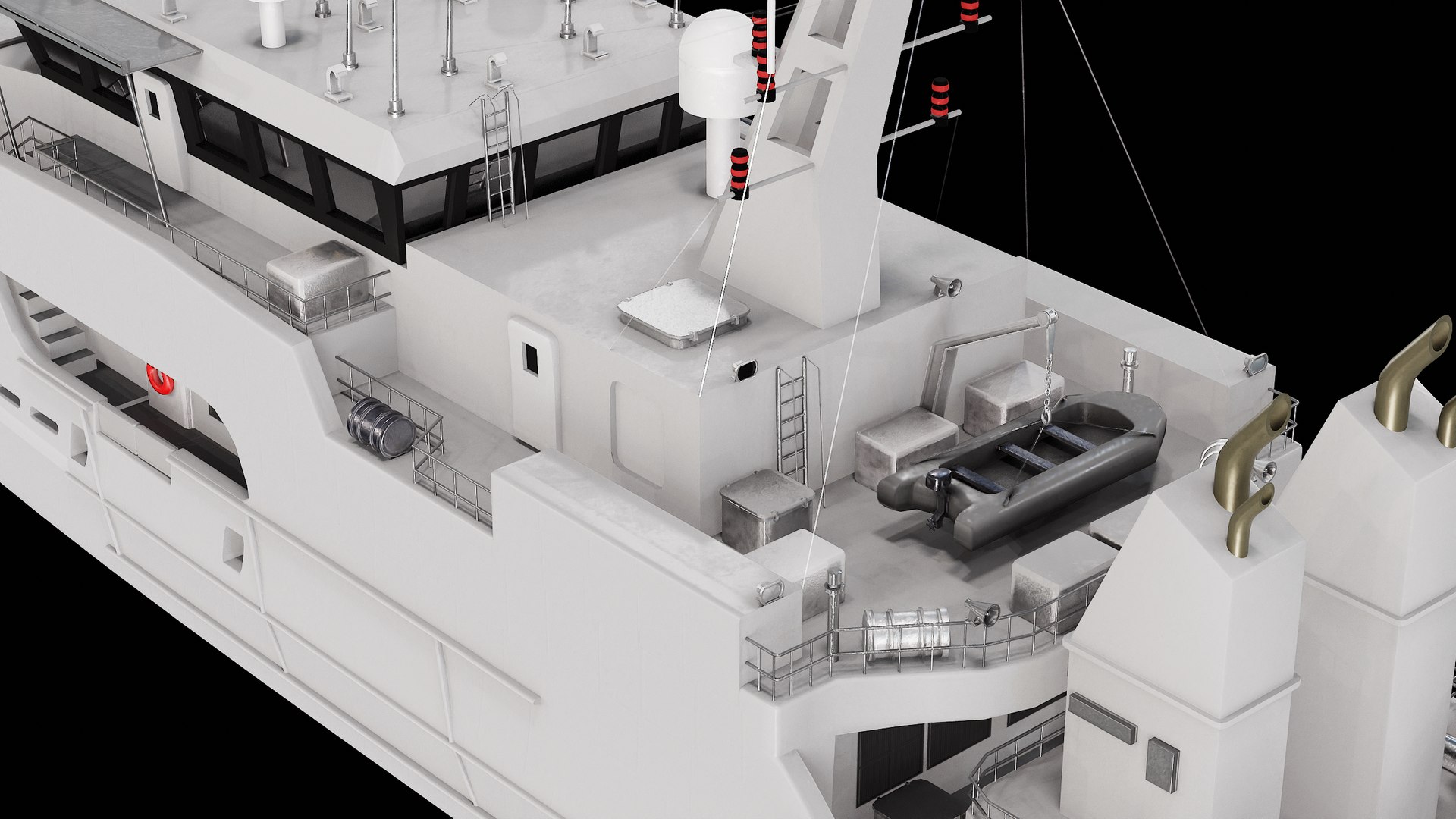 3D ADV Cape Naturaliste Cape-Class Patrol Boat - TurboSquid 2156471