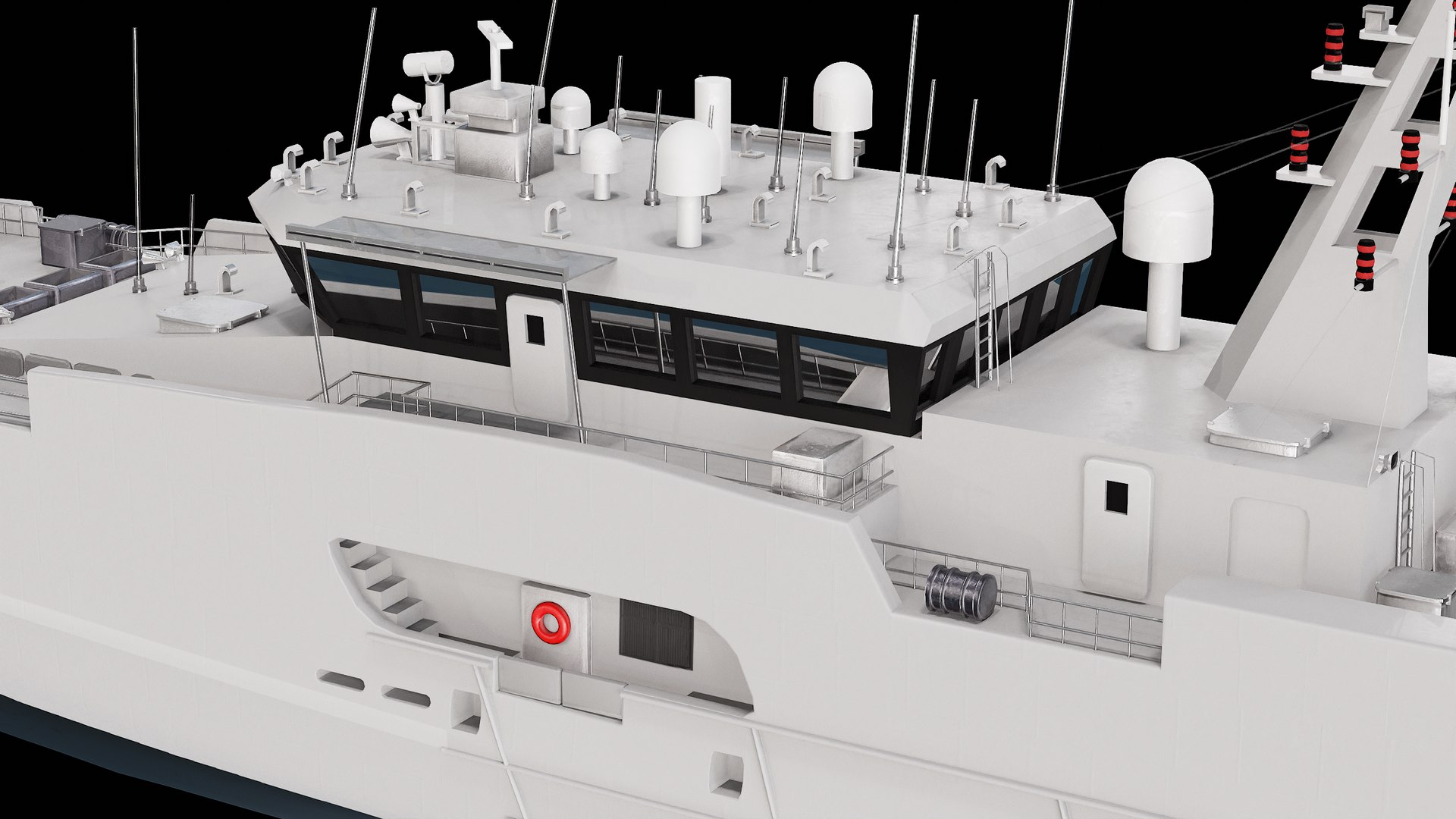 3D ADV Cape Naturaliste Cape-Class Patrol Boat - TurboSquid 2156471