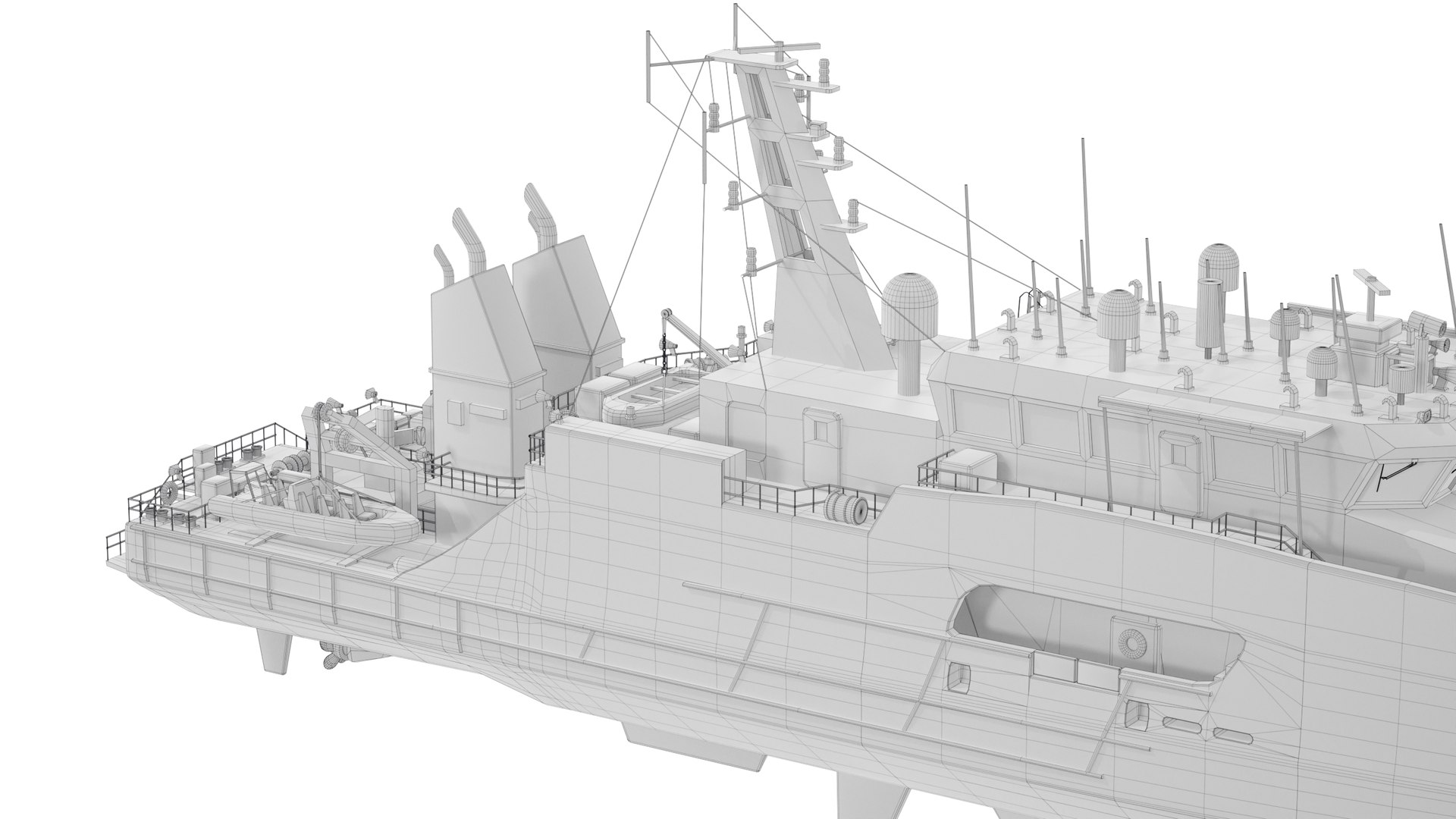 3D ADV Cape Naturaliste Cape-Class Patrol Boat - TurboSquid 2156471