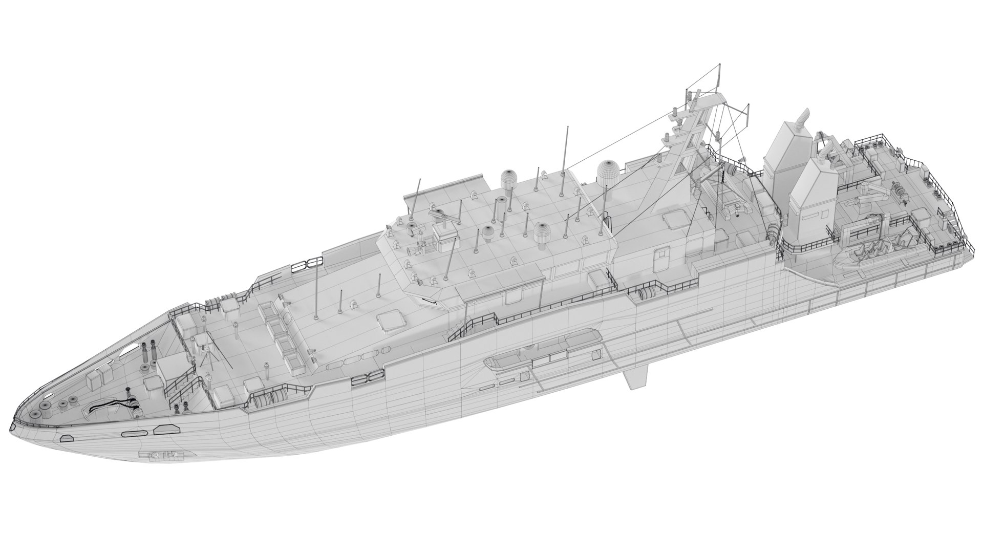 3D ADV Cape Naturaliste Cape-Class Patrol Boat - TurboSquid 2156471