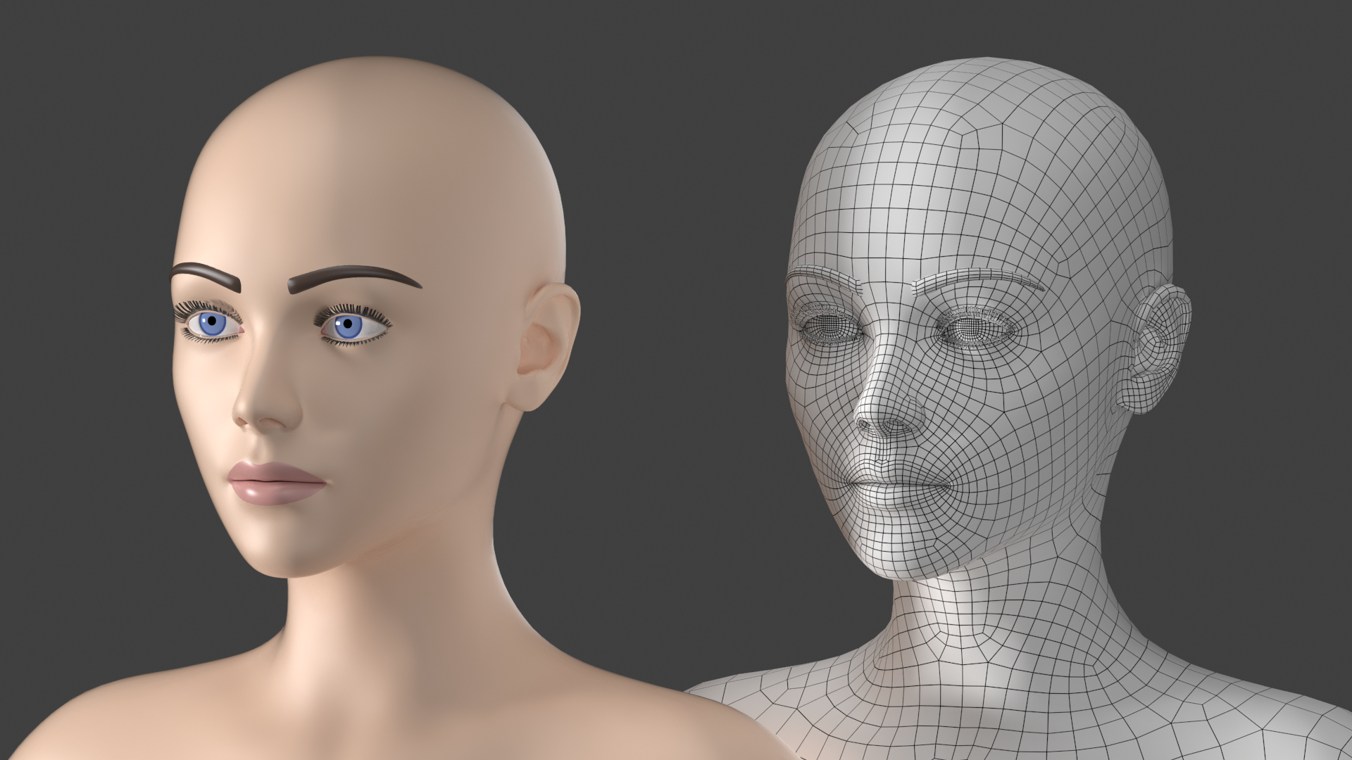 Stylized Female 01 A-Pose Generic Mesh 3D model - TurboSquid 1817256