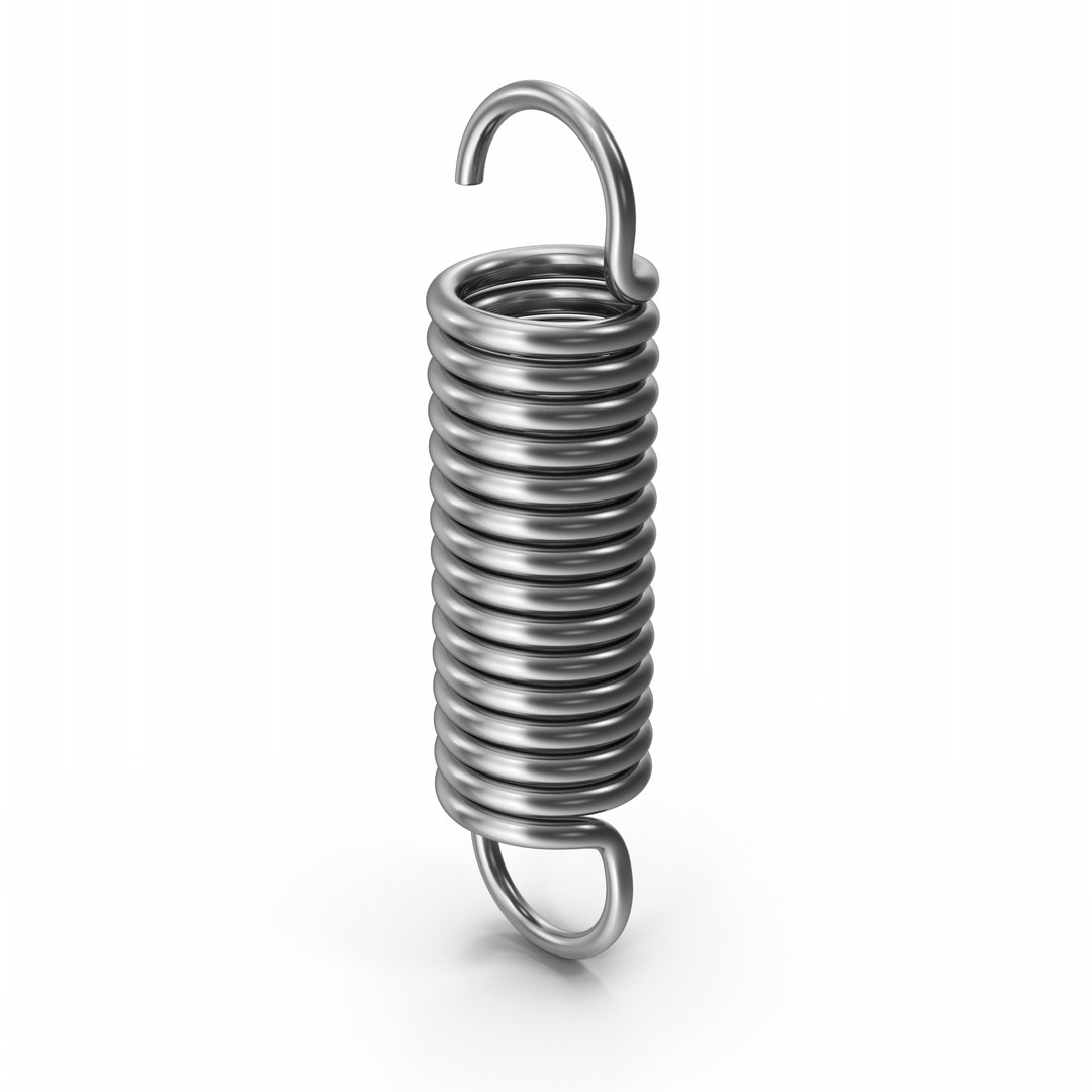 Steel Coil Spring 3D - TurboSquid 2328824