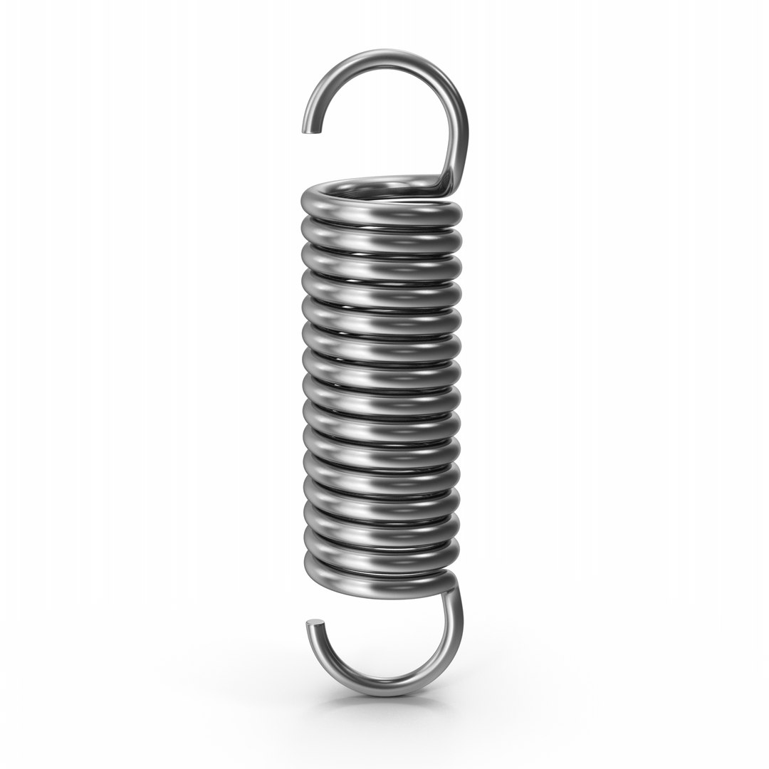 Steel Coil Spring 3D - TurboSquid 2328824