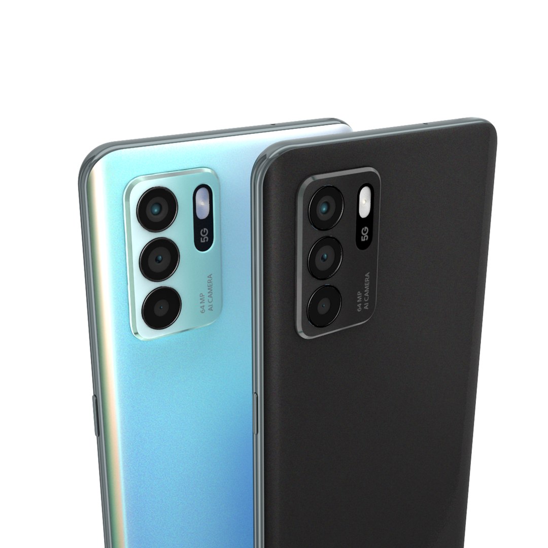 Oppo Reno 6Z Full Color 3D Model - TurboSquid 1900863