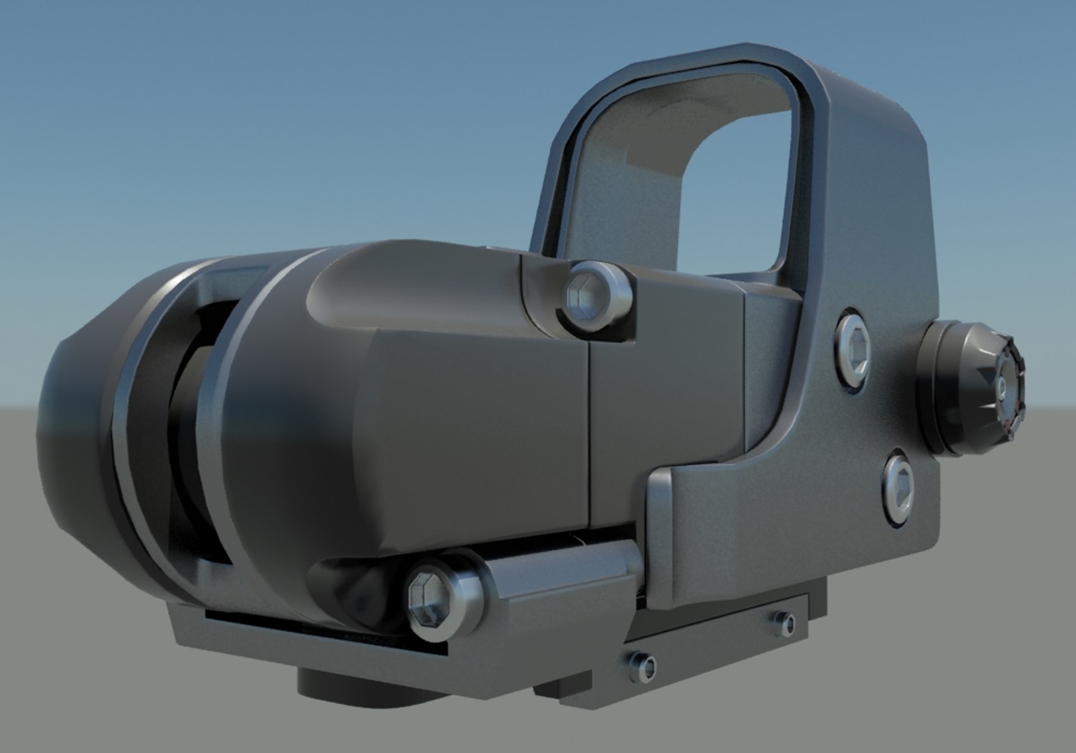 3d collimator scope model