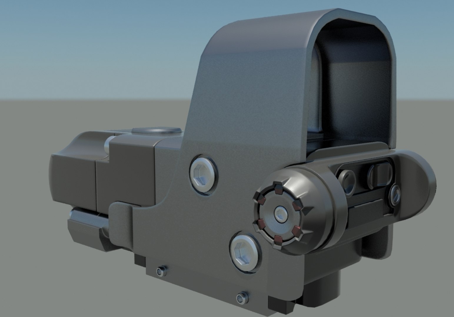 3d collimator scope model