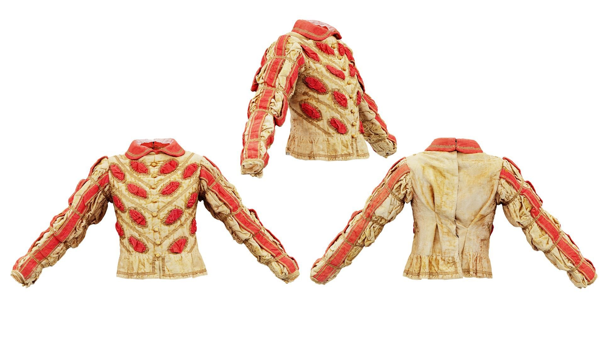 Elegant Knight Jacket 3D Model - TurboSquid 1850612