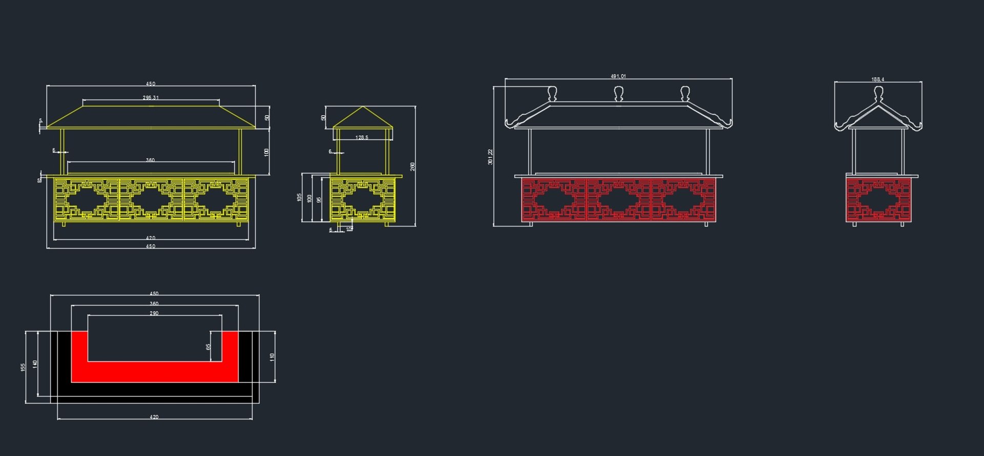 3D Sushi Stand Model - TurboSquid 1727160
