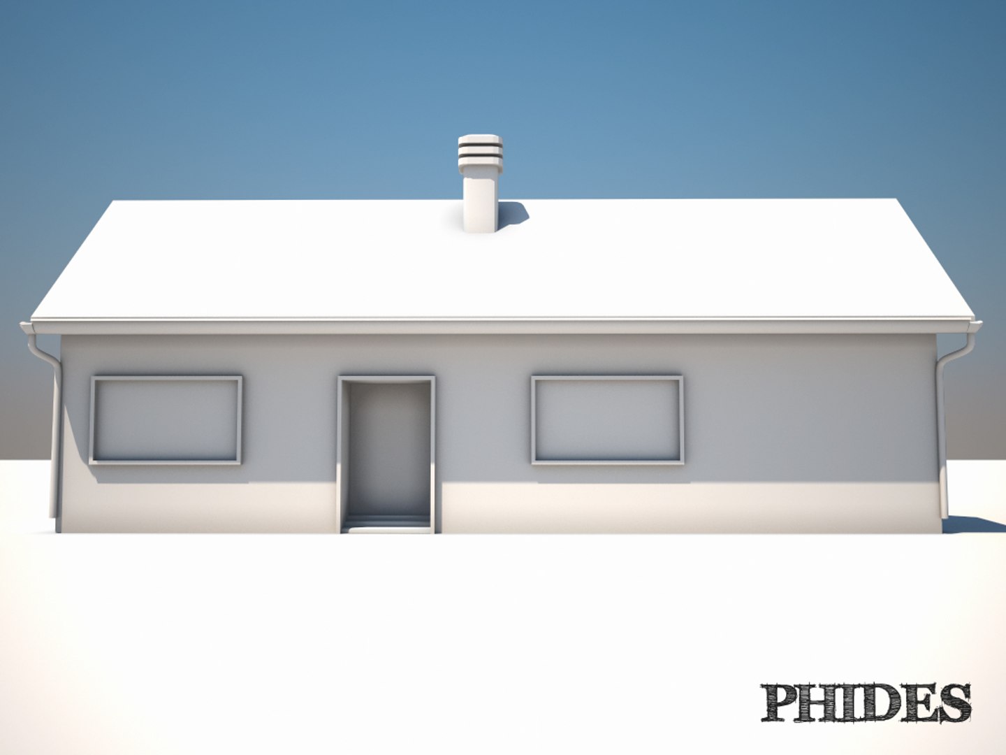 House untextured 3D model - TurboSquid 1158265