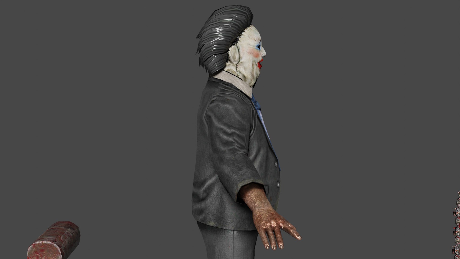 Leather Face 3D Model - TurboSquid 2289102