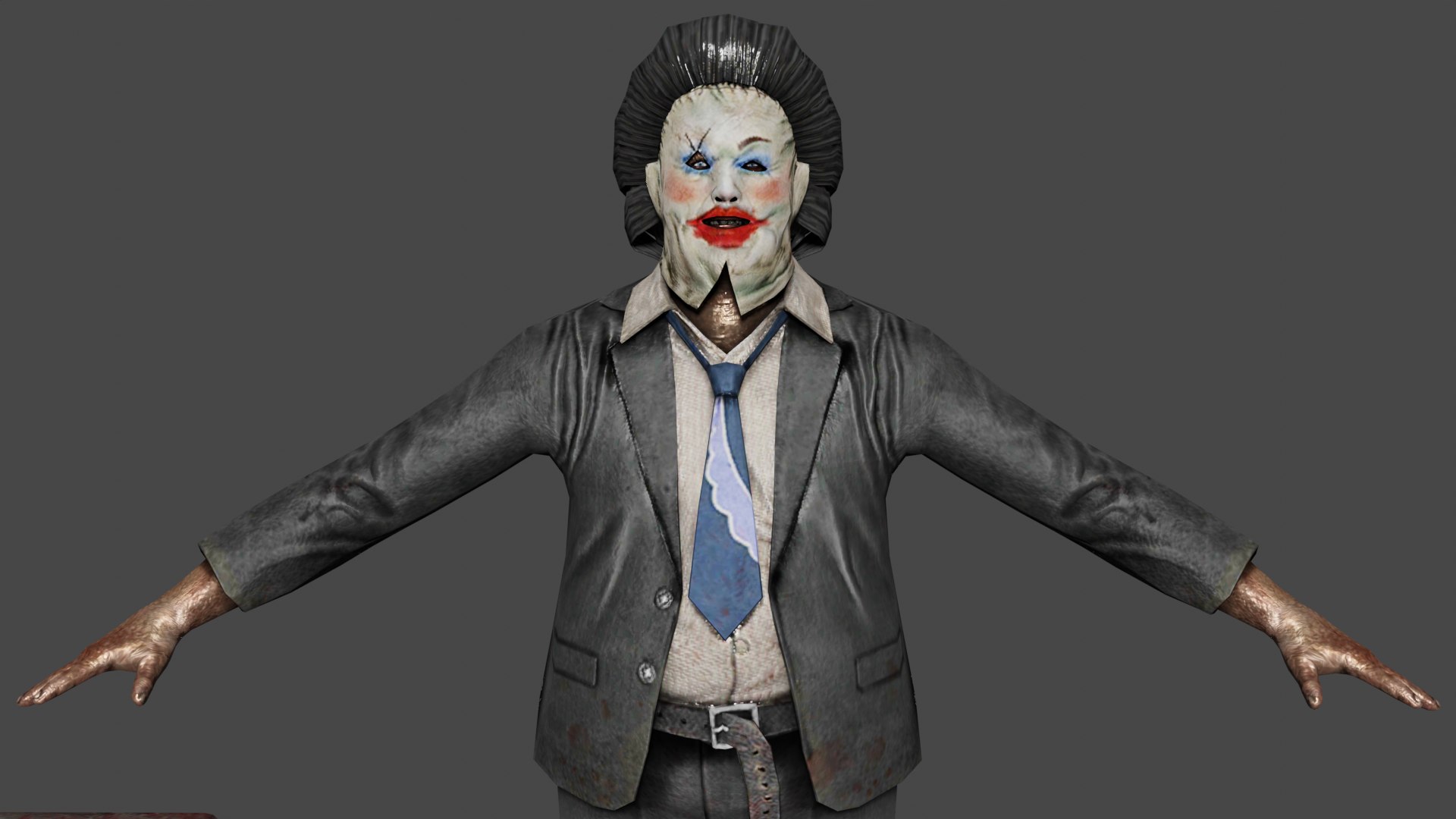 Leather Face 3D Model - TurboSquid 2289102