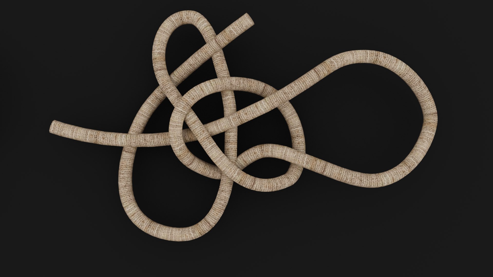 3D Model Strong Rope Knot 3 - TurboSquid 2186867