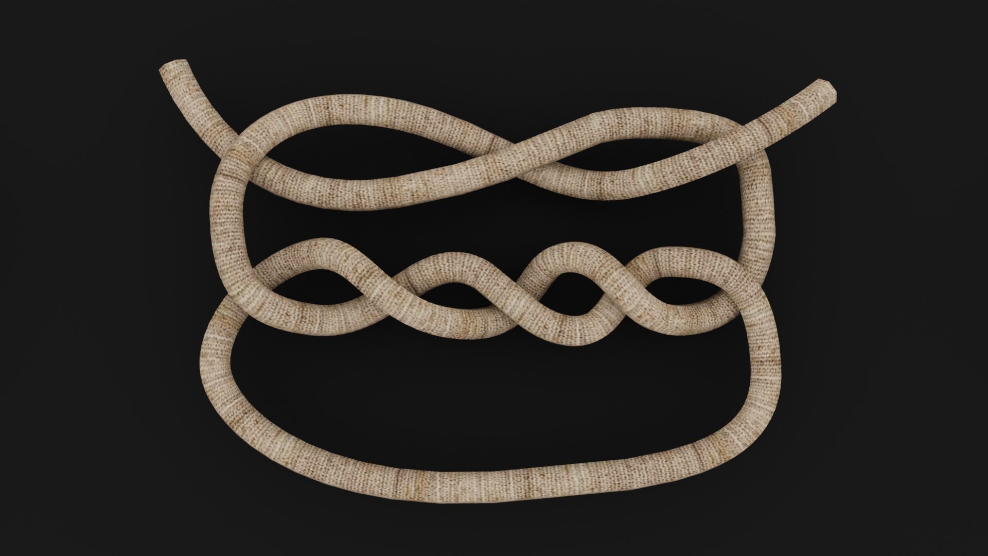 3D Model Strong Rope Knot 3 - TurboSquid 2186867