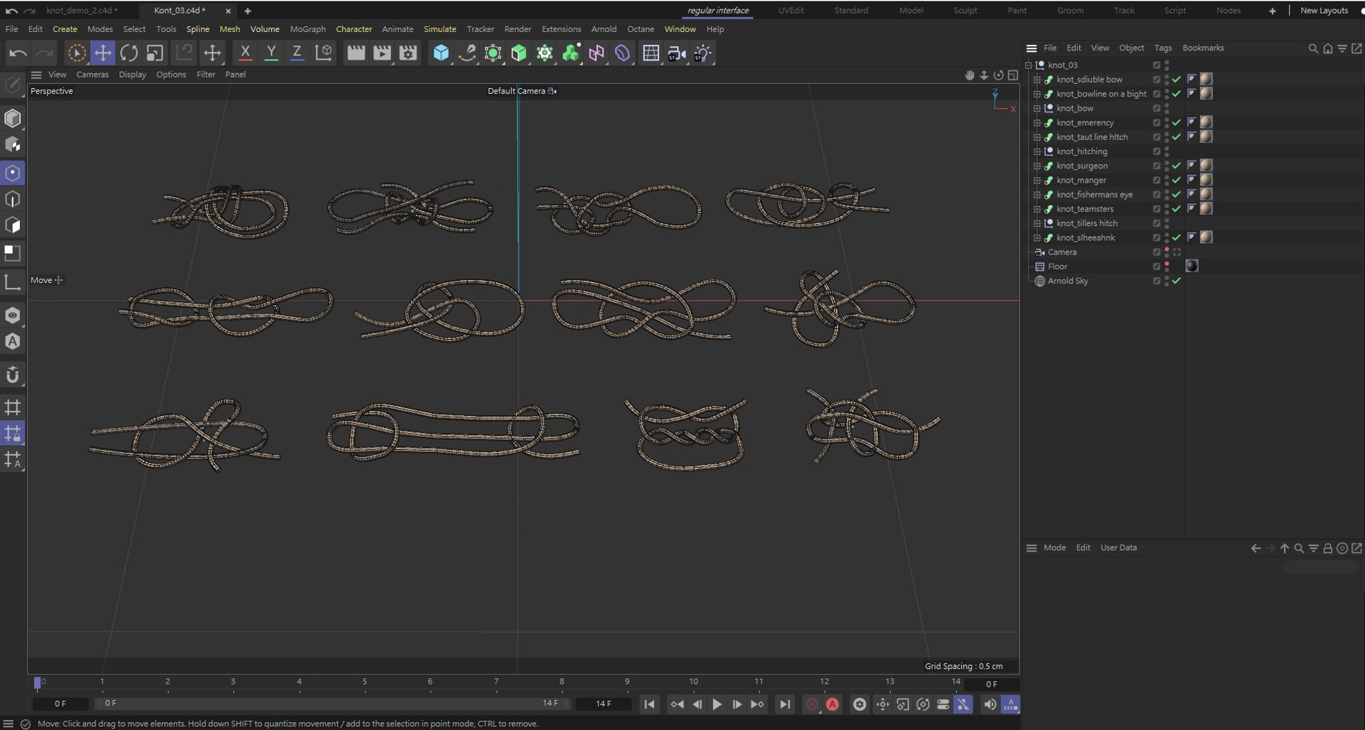 3D Model Strong Rope Knot 3 - TurboSquid 2186867