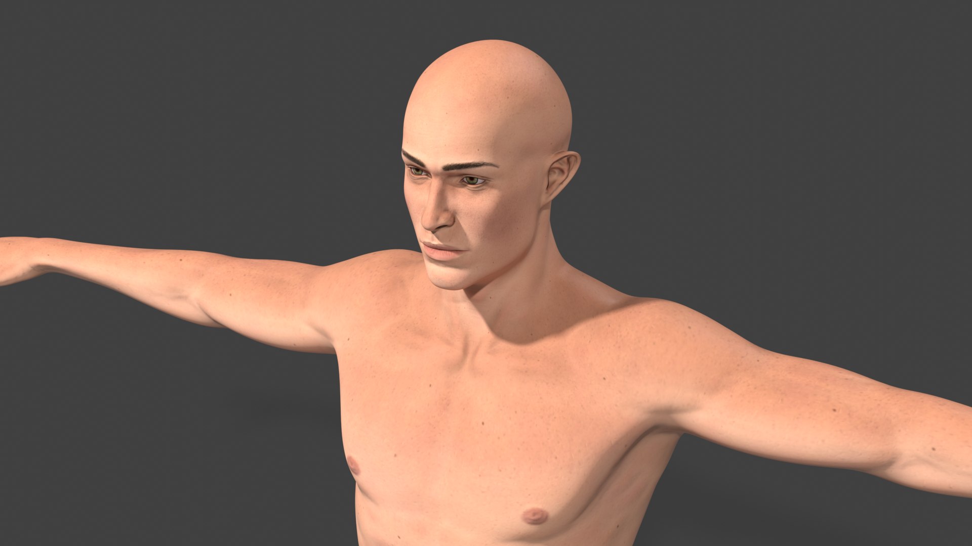 3D Realistic White Male - Rigged - TurboSquid 2222273