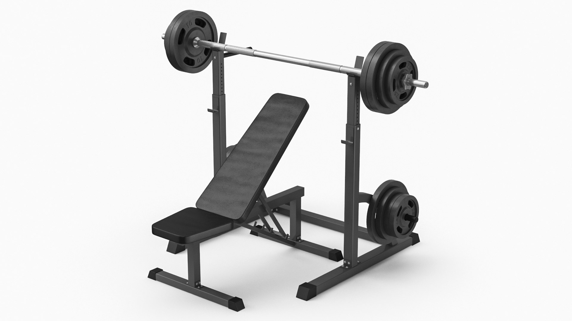 Weightlifting Collection 3D Model - TurboSquid 2110006