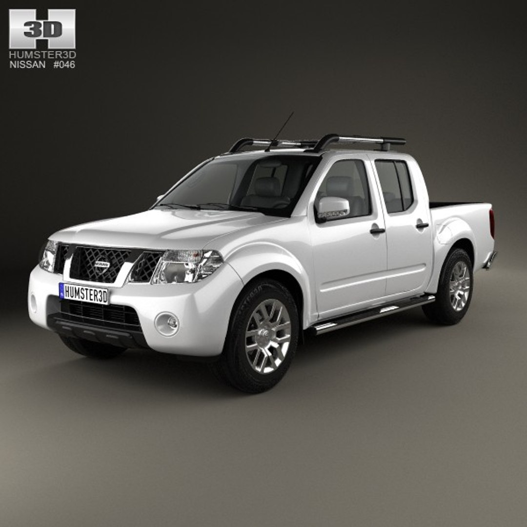 modelo 3d Nissan Navara (D40) Doble Cabina 2010 - TurboSquid 1131479