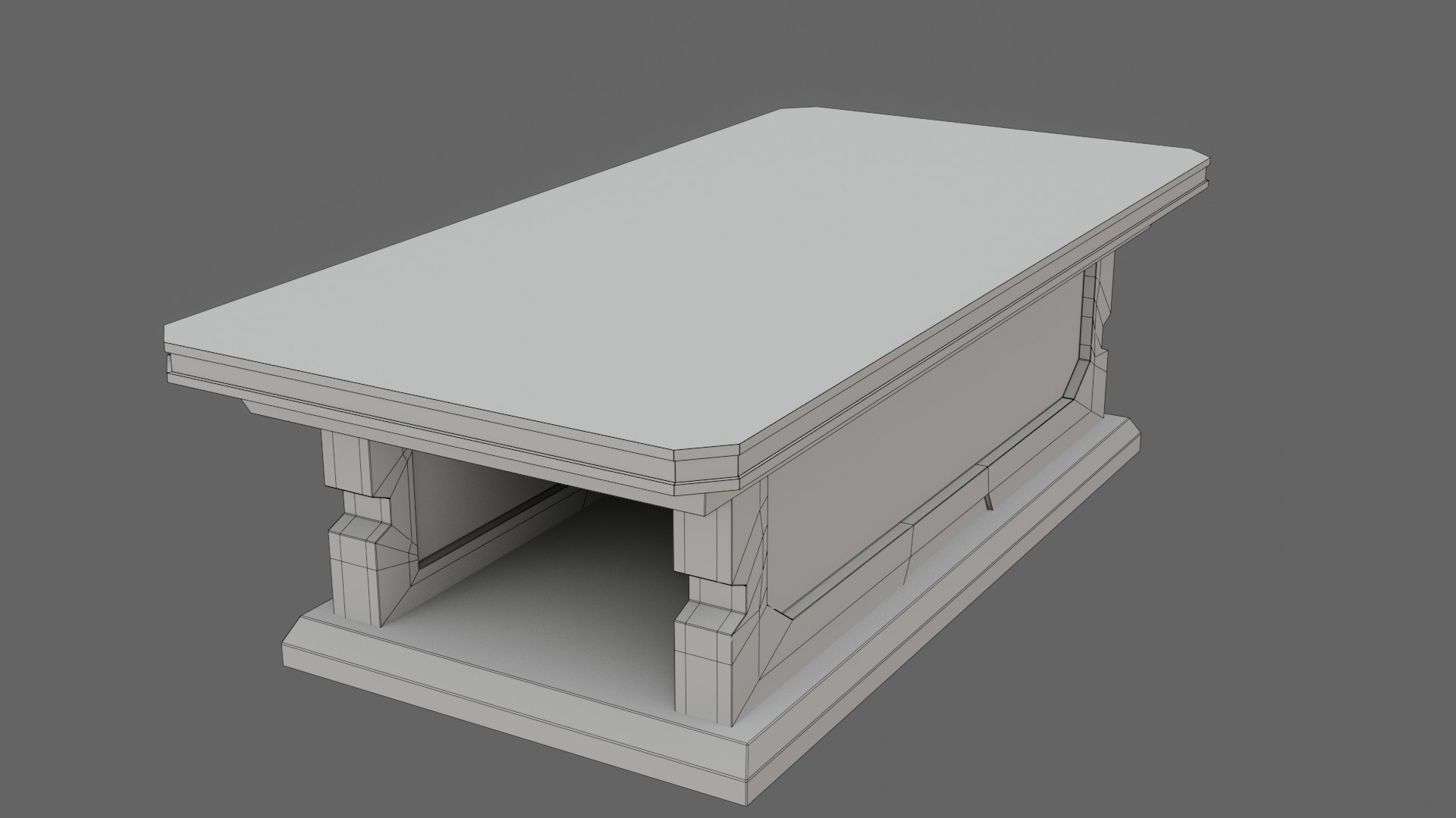 3D Sci-Fi Work Bench - Low Poly - Game Ready - PBR Model - TurboSquid ...