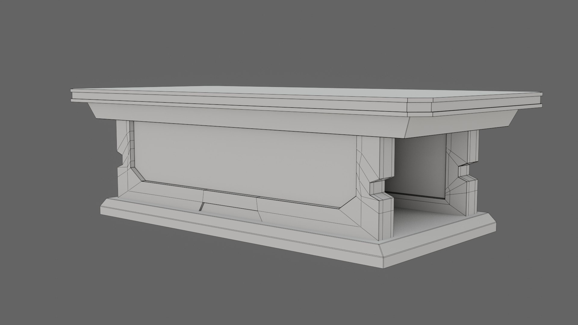 3D Sci-Fi Work Bench - Low Poly - Game Ready - PBR model - TurboSquid ...